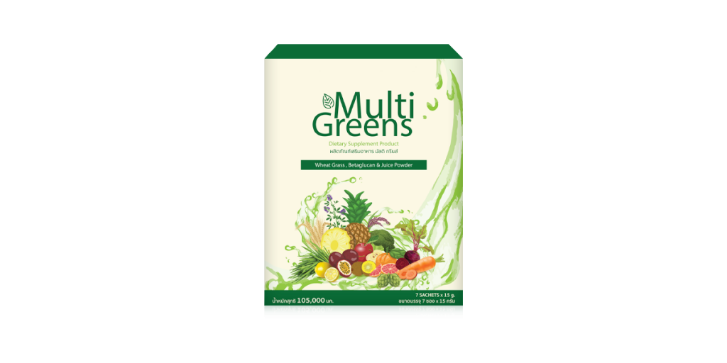 ผลิตภัณฑ์เสริมอาหาร Multi Greens - winnapa.co.th