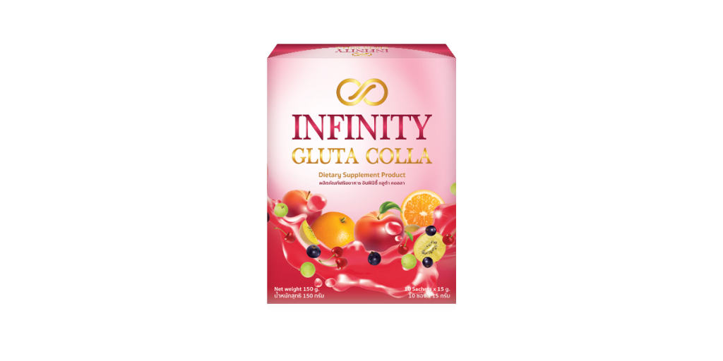 ผลิตภัณฑ์เสริมอาหาร Infinity Gluta Colla - winnapa.co.th